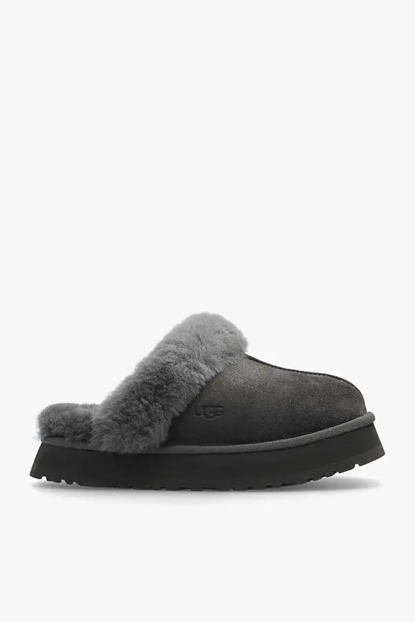 UGG Disquette’ Suede Mule Slippers