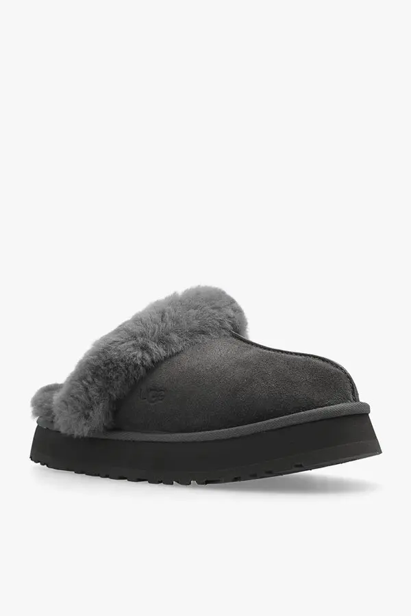 UGG Disquette’ Suede Mule Slippers