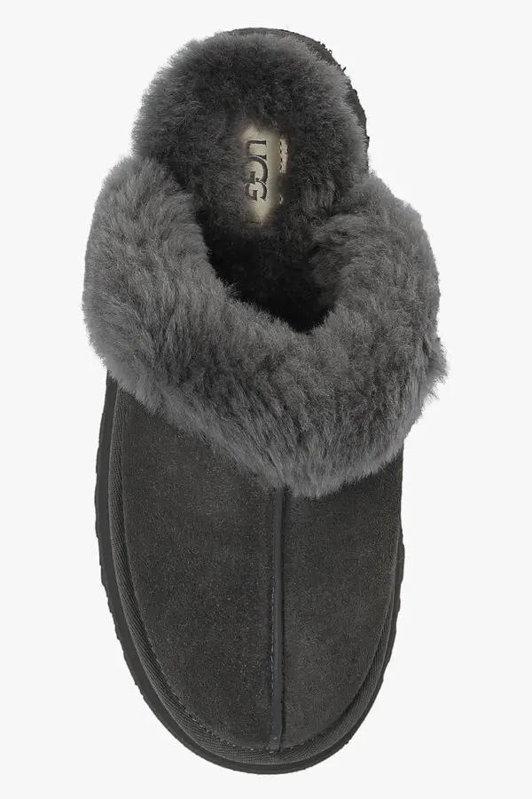 UGG Disquette’ Suede Mule Slippers