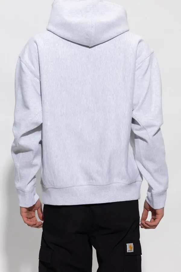 Carhartt Work In Progress Hooded Sweatshirt - Grey