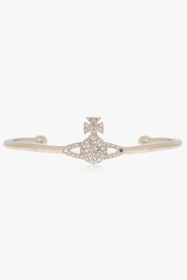 VIVIENNE WESTWOOD Logo Bracelet - Silver