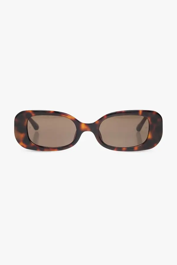 Linda Farrow Lola’ Sunglasses - Brown