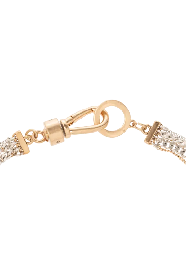 ALLSAINTS Layered Brass Necklace