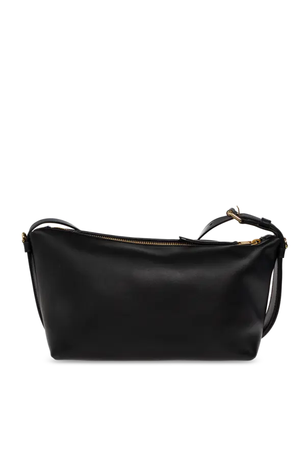 Moschino Leather Shoulder Bag With Logo