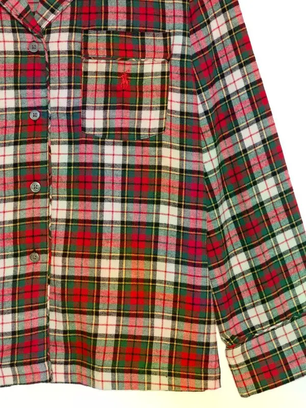 Polo Ralph Lauren Plaid Flannel Pajamas - Red