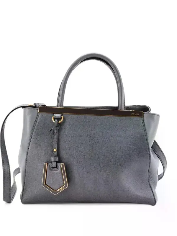 Fendi 2jours Bag Leather Petite Satchel