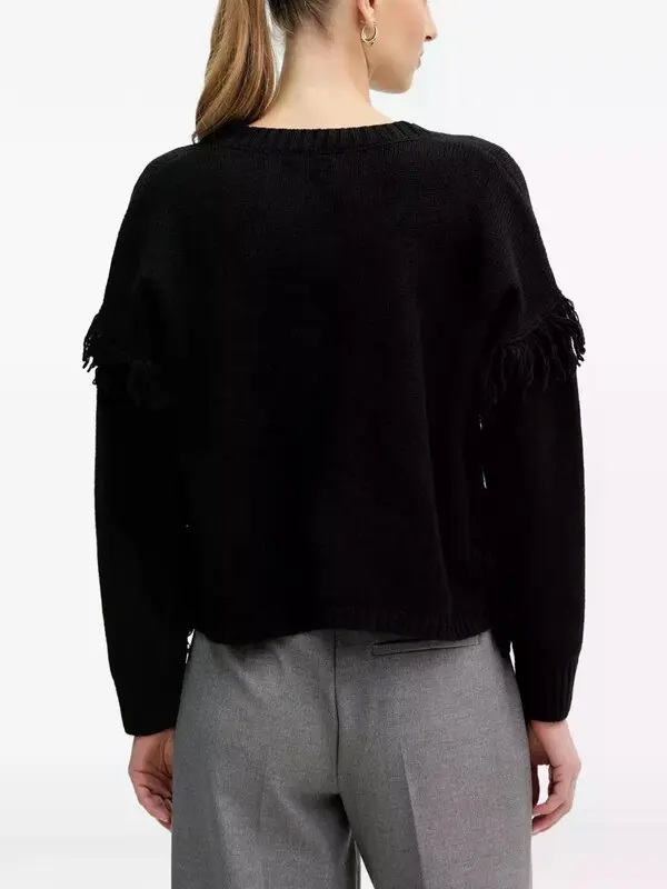 BENETTON Fringed Sweater