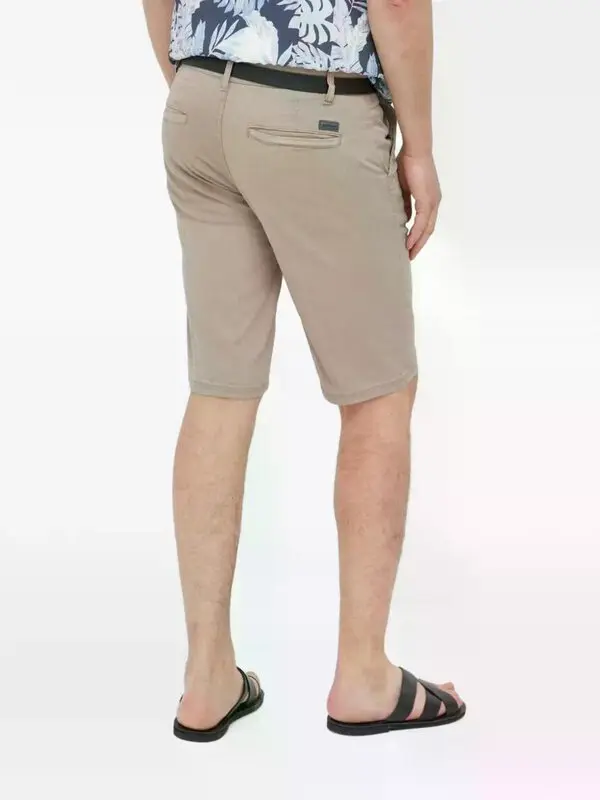 Lindbergh Logo-patch Chino Shorts