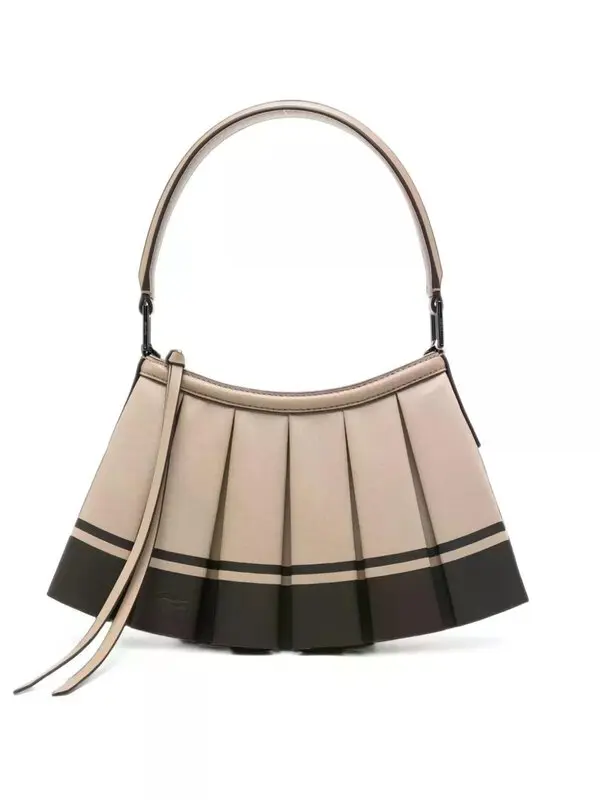 Lacoste X Mackintosh S Lenglen Pleated Colour-block Tote Bag