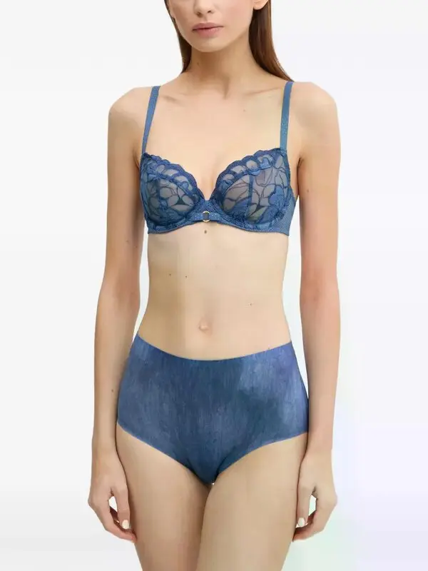 Chantelle Floral-motif Ring Bra