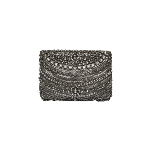 L'Agence Eclipse Crystal Clutch