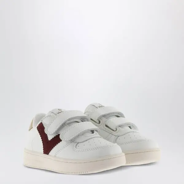 Victoria Beckham Burgundy Tiempo Sneakers