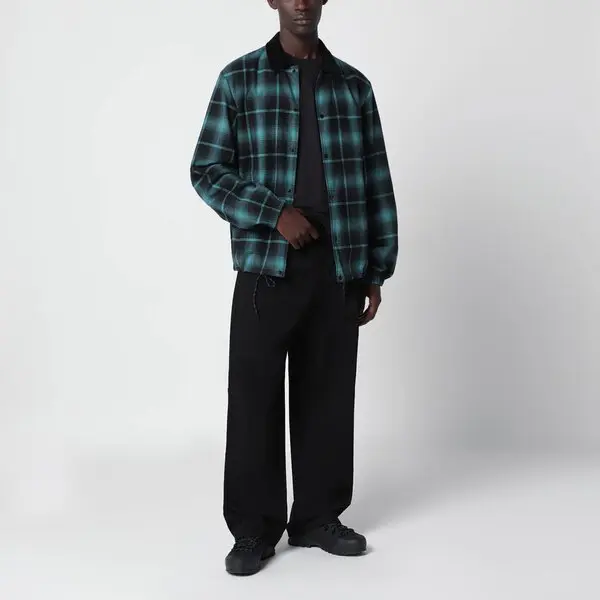 MONCLER X FRGMT Ryūha And Green Cotton Shirt Jacket