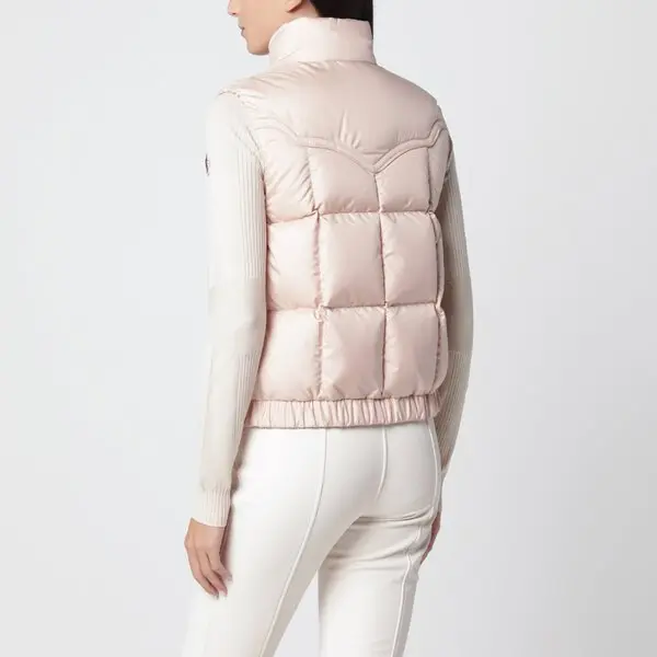 Moncler Doucy Polyester Vest - Pink
