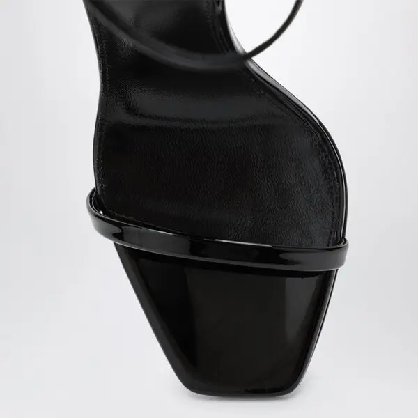 Saint Laurent Opyum Patent Leather Sandals