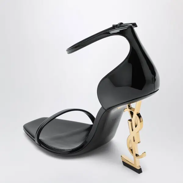 Saint Laurent Opyum Patent Leather Sandals