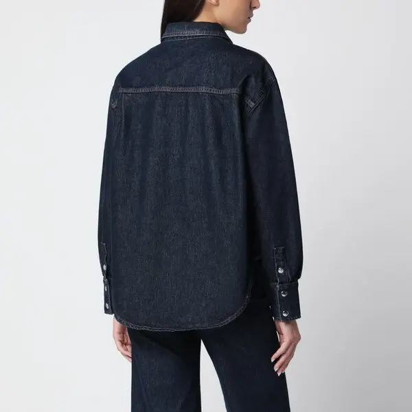 ANINE BING Samy Cotton Denim Shirt