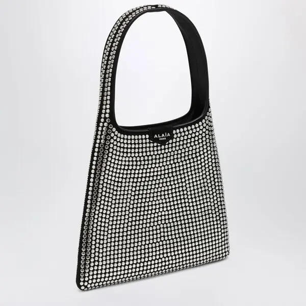 Alaïa Small Studded Leather Hobo Bag