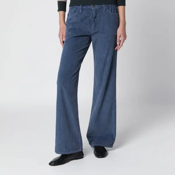 Alexandra Golovanoff France Denim 21 Corduroy Trousers - Blue