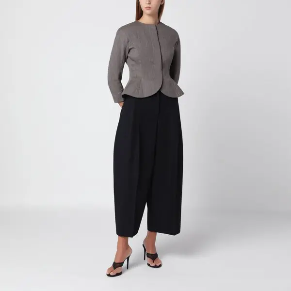 Jacquemus Miami Trousers In Cool Wool