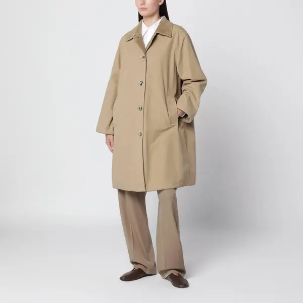 THE ROW Etoli Cotton Velvet Coat