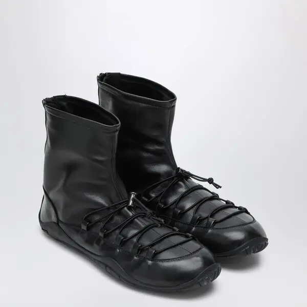 Dear Frances Scuba Ankle Boot In Nappa Leather