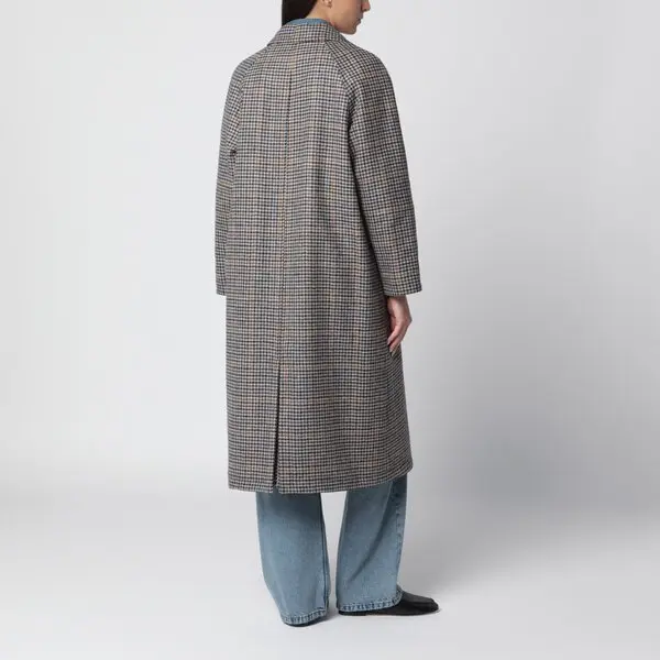 SCHNEIDERS Brown Reversible Wool Coat