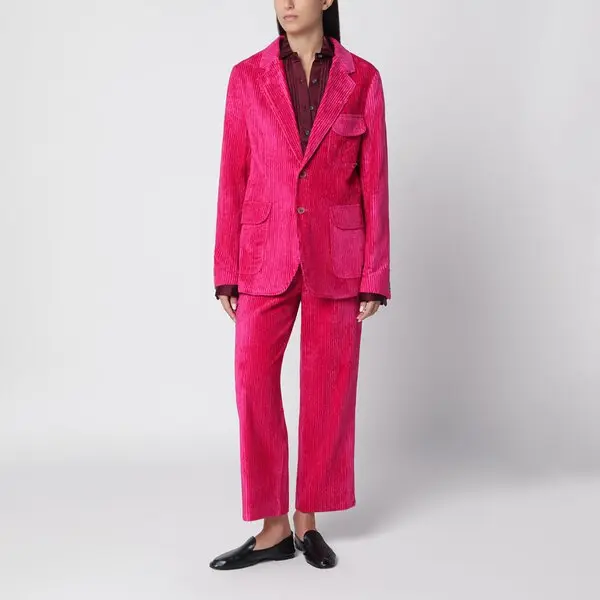 SANDERLAK Cadillac Corduroy Cropped Pants