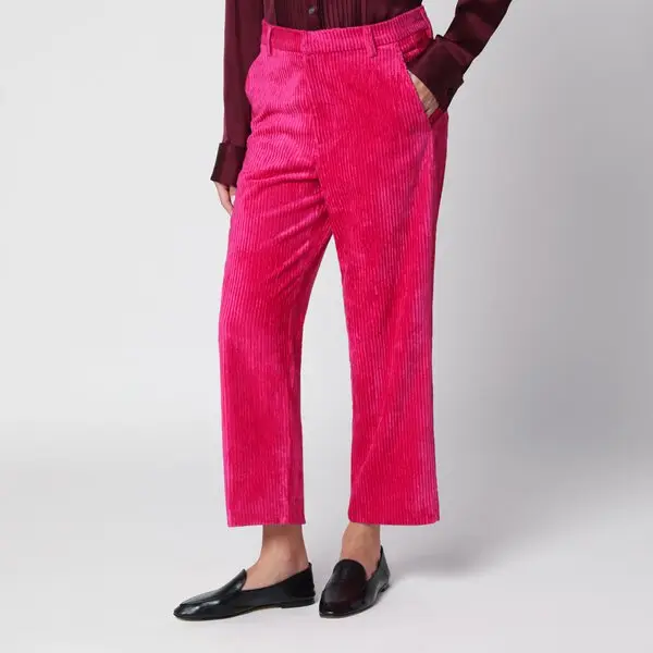 SANDERLAK Cadillac Corduroy Cropped Pants