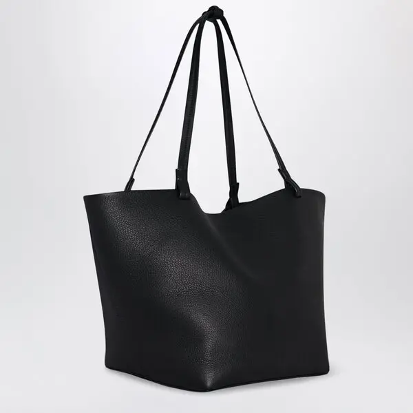 THE ROW Park Tote Three Bag In Grained Leather
