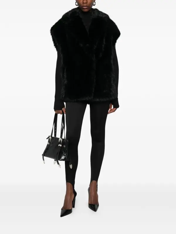 STAND STUDIO Kinley Faux Fur Vest