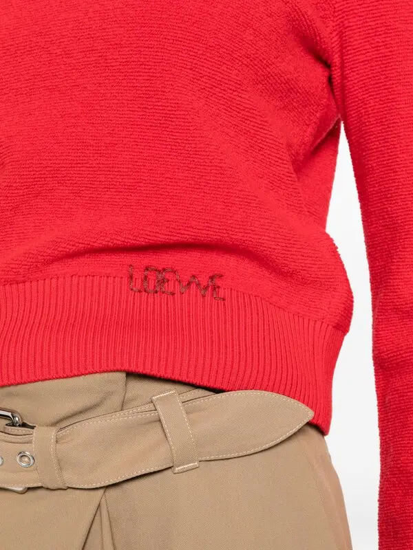 Loewe Logo Wool Sweater - Multicolor