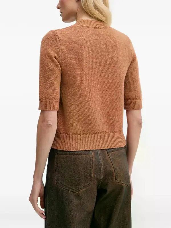 BENETTON Wool Short Sleeve Sweater