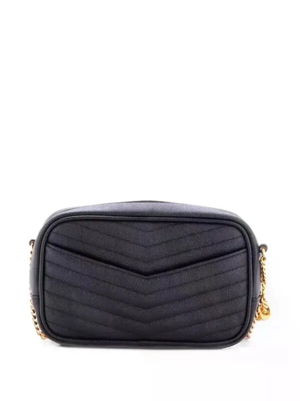 Saint Laurent Lou Camera Bag Matelasse Chevron Leather Mini Crossbody Bag
