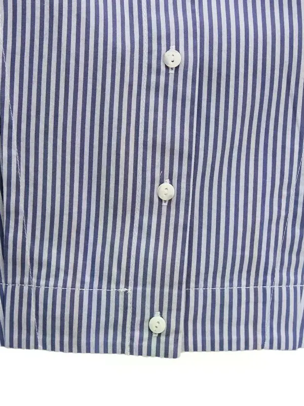 BENETTON Striped Buttoned Shirt