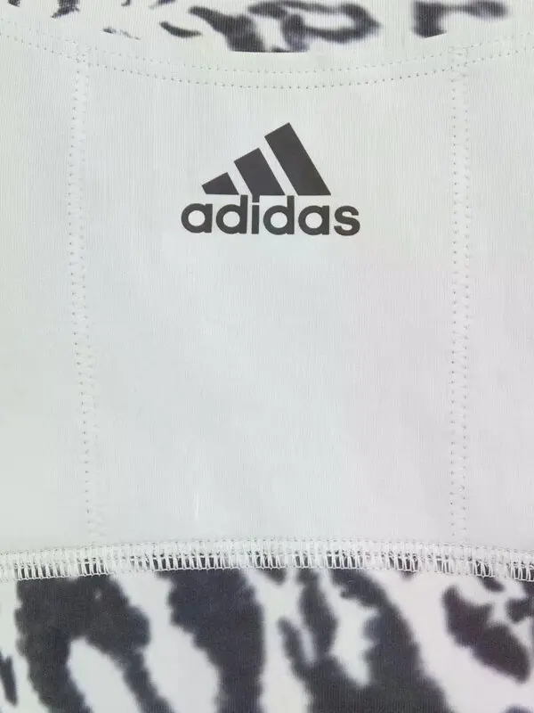 Adidas Animal-print Sports Bra