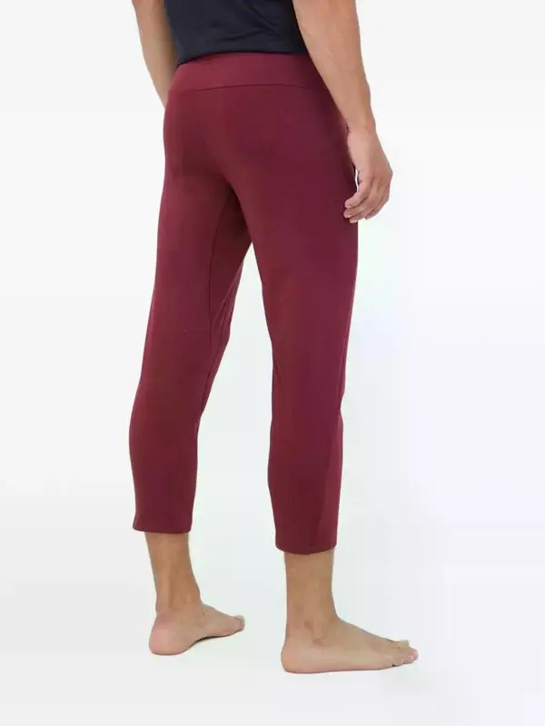 Adidas Logo-print Cropped Trousers