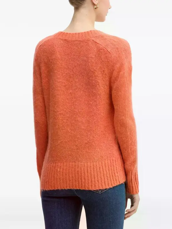 BENETTON V-neck Long-sleeved Knitwear