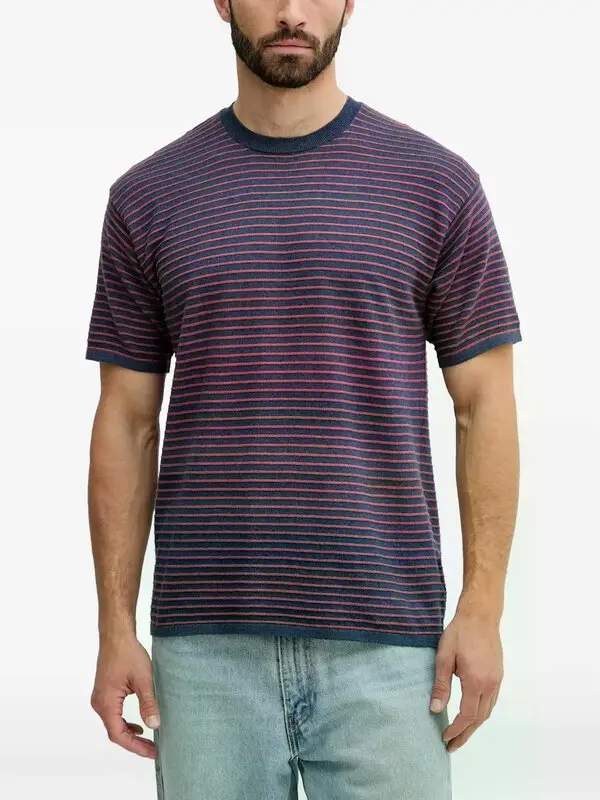 BENETTON Striped Crew-neck T-shirt