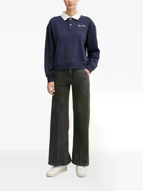 BENETTON Contras-collar Polo Shirt