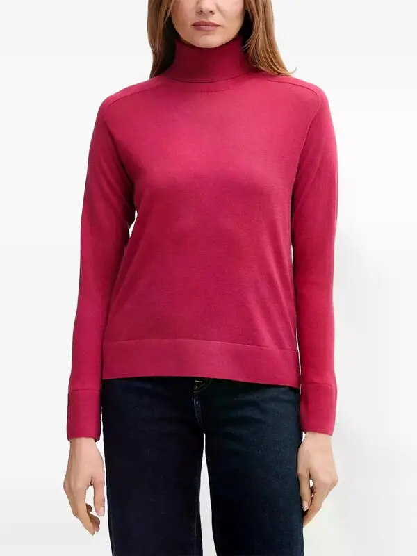 BENETTON Roll-neck Knitwear - Pink