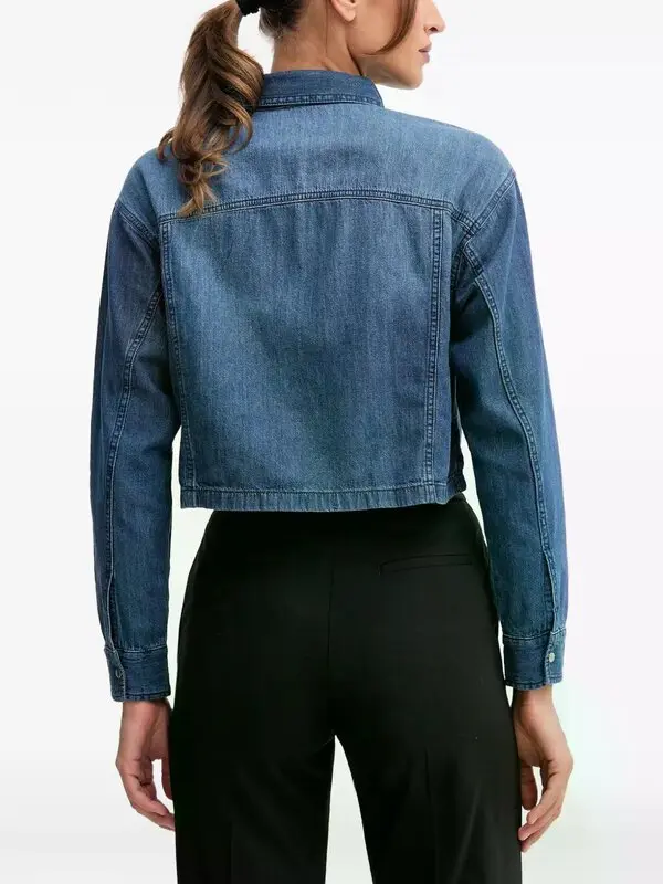 BENETTON Buttoned Denim Shirt