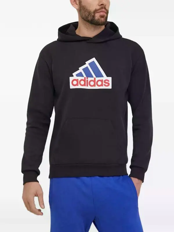 Adidas Future Icons Badge Of Sport Hoodie - Black