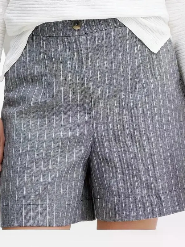 BENETTON Pinstripe Shorts
