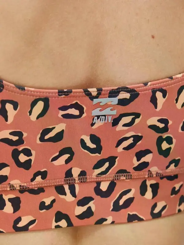 BILLABONG Summit Leopard-print Sports Bra