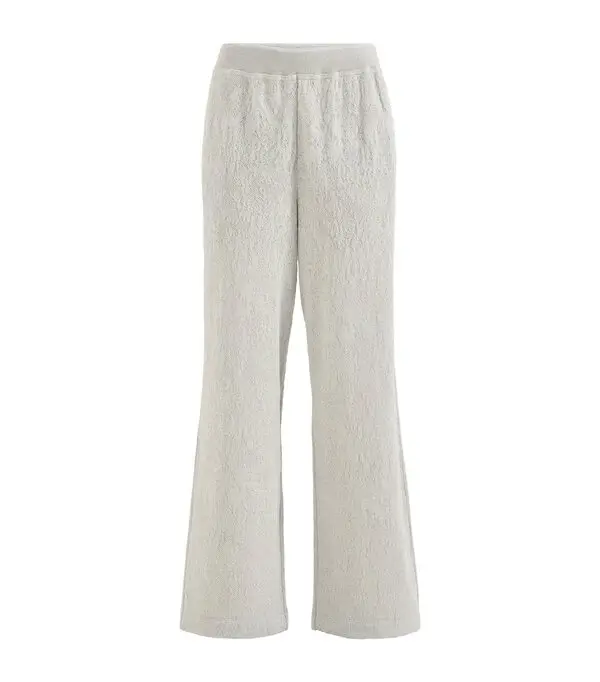 Brunello Cucinelli Sparkling Lace Jersey Track Pants