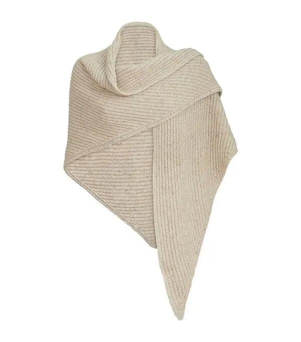 Brunello Cucinelli Cashmere-blend Sparkling Shawl - Beige