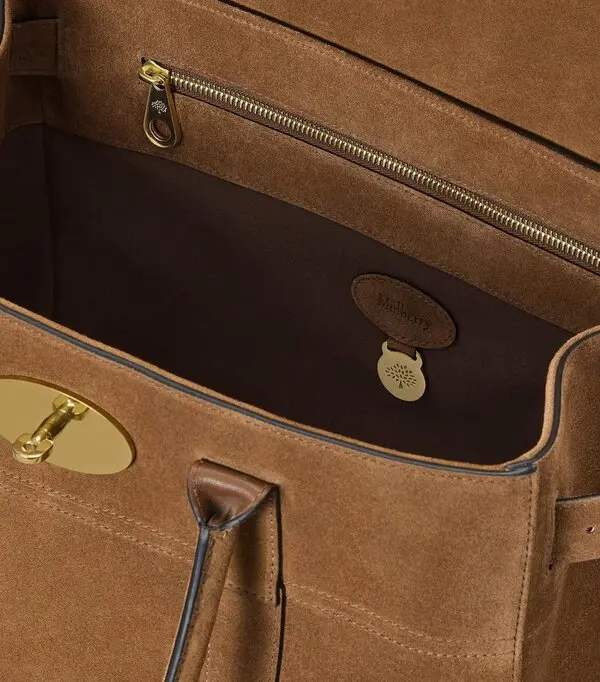 Mulberry Suede Bayswater Top-handle Bag