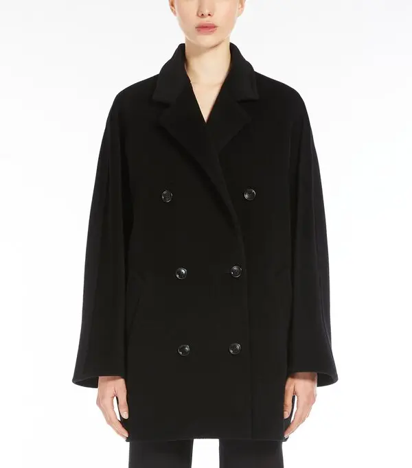 Max Mara Virgin Wool-cashmere Short 101801 Icon Coat
