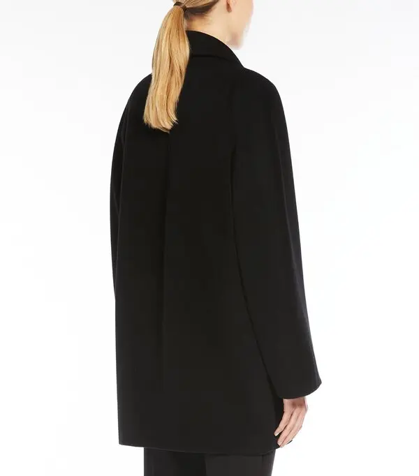 Max Mara Virgin Wool-cashmere Short 101801 Icon Coat